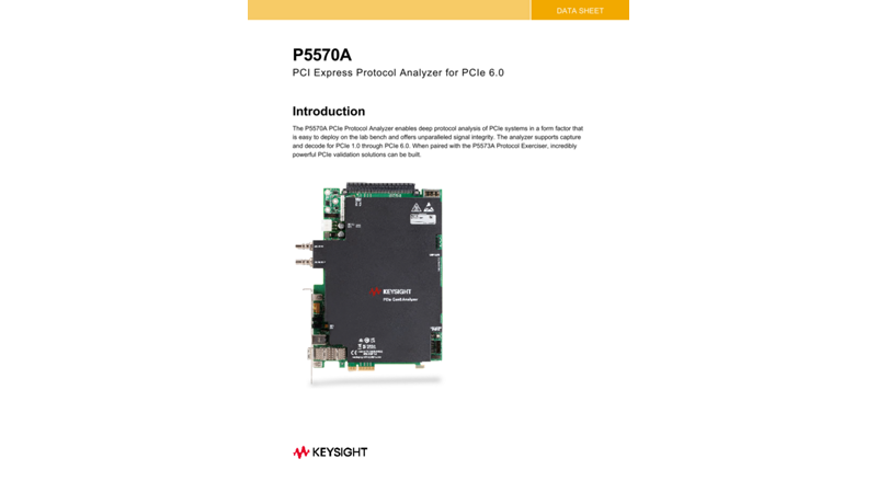 PCI EXPRESS Protocol Solutions | Keysight